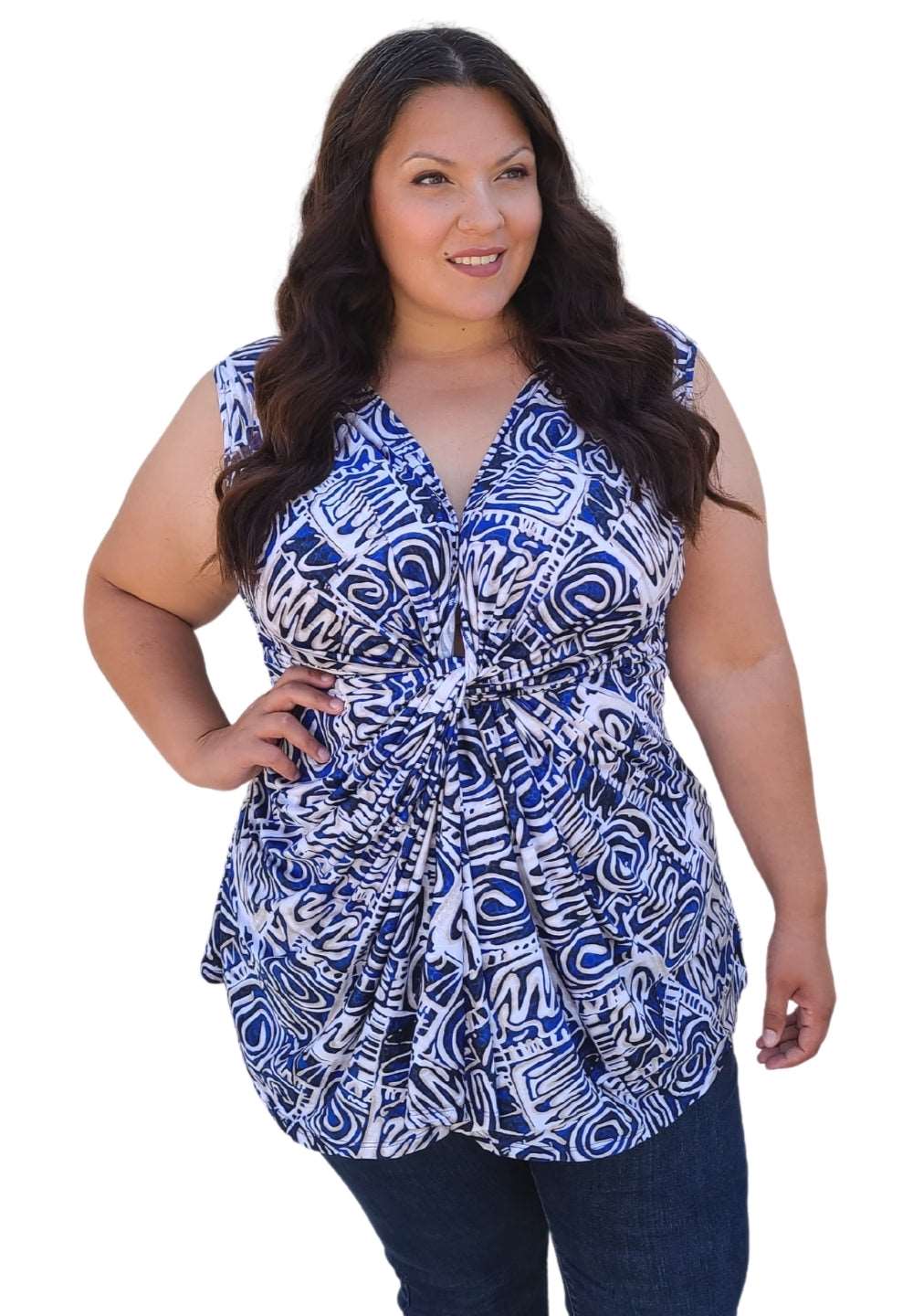 Stylish and Trendy Plus Size Tops | Miranda Top | SWAK Designs