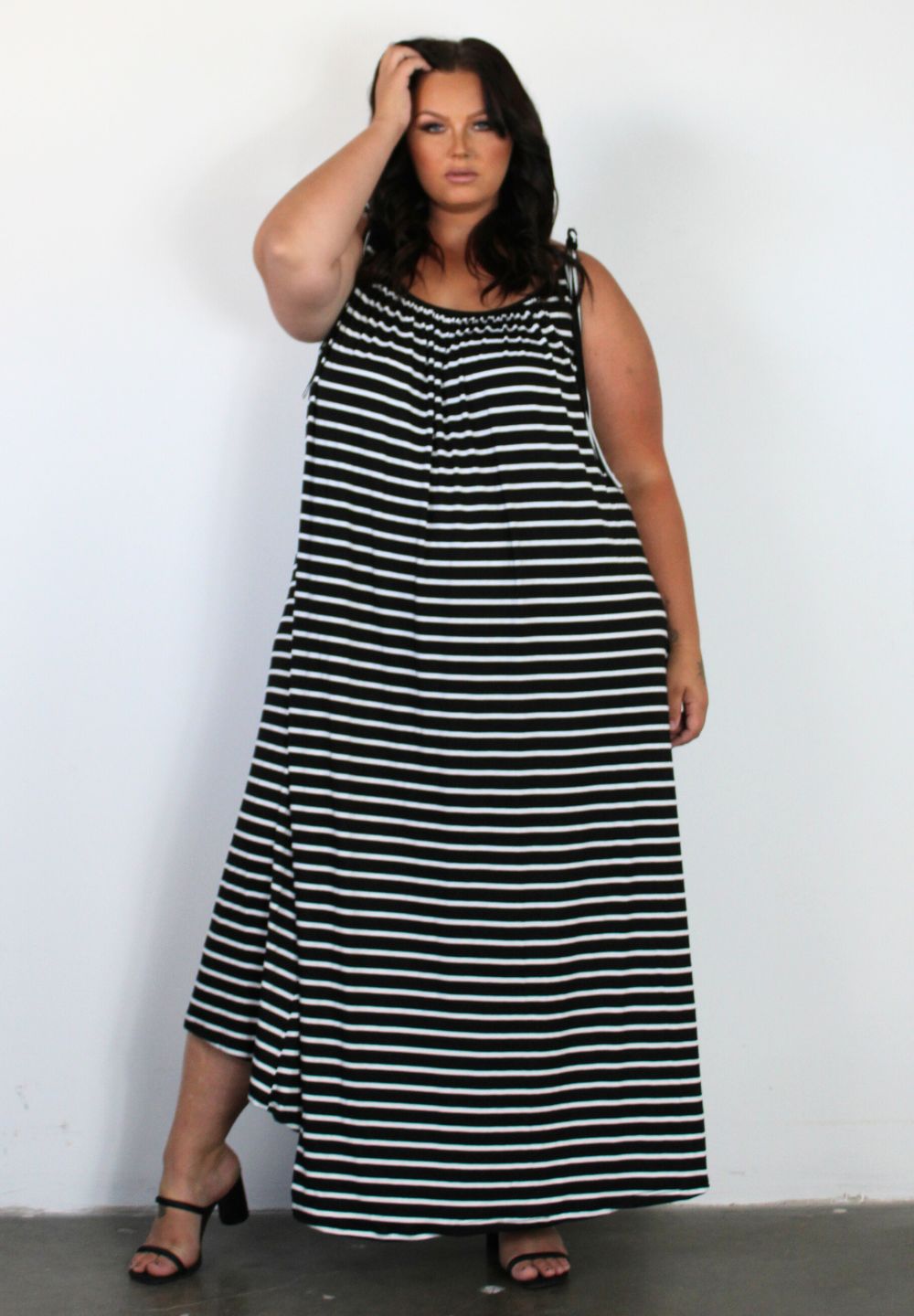 Women's Plus Size Tops | Pretty Cami Maxi Dress | SWAK Designs