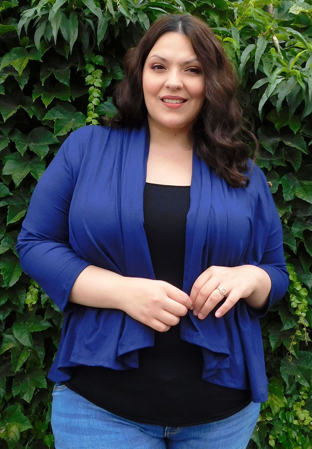 Women's Plus Size Tops | Open Cardigan | SWAK Designs
