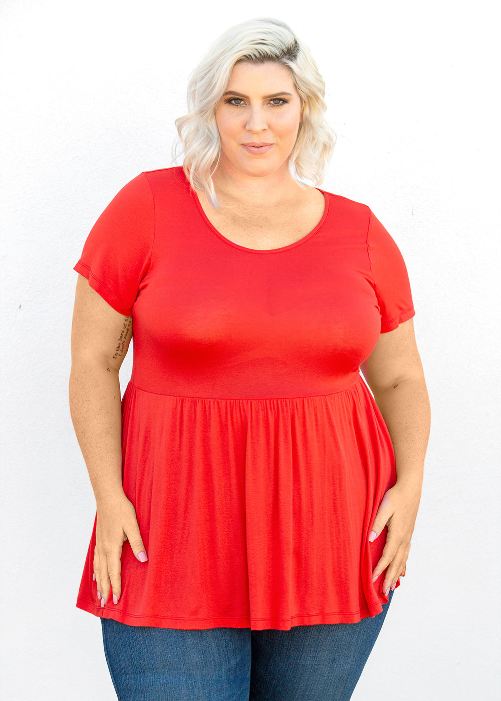 Women's Plus Size Tops | Samantha Top | SWAK Designs